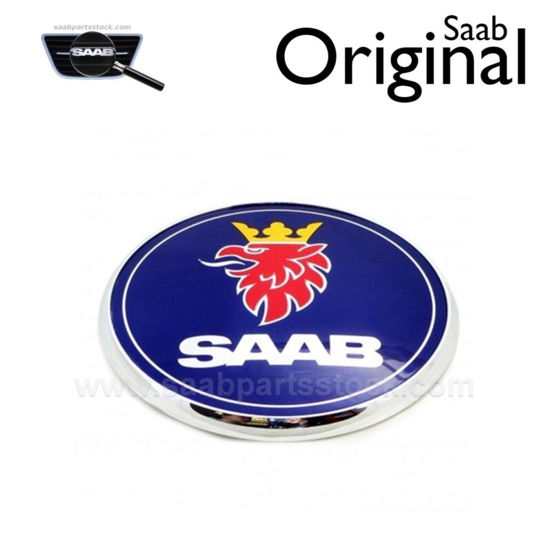 Emblem for bonnet SAAB 12844161 (Saab Genuine)